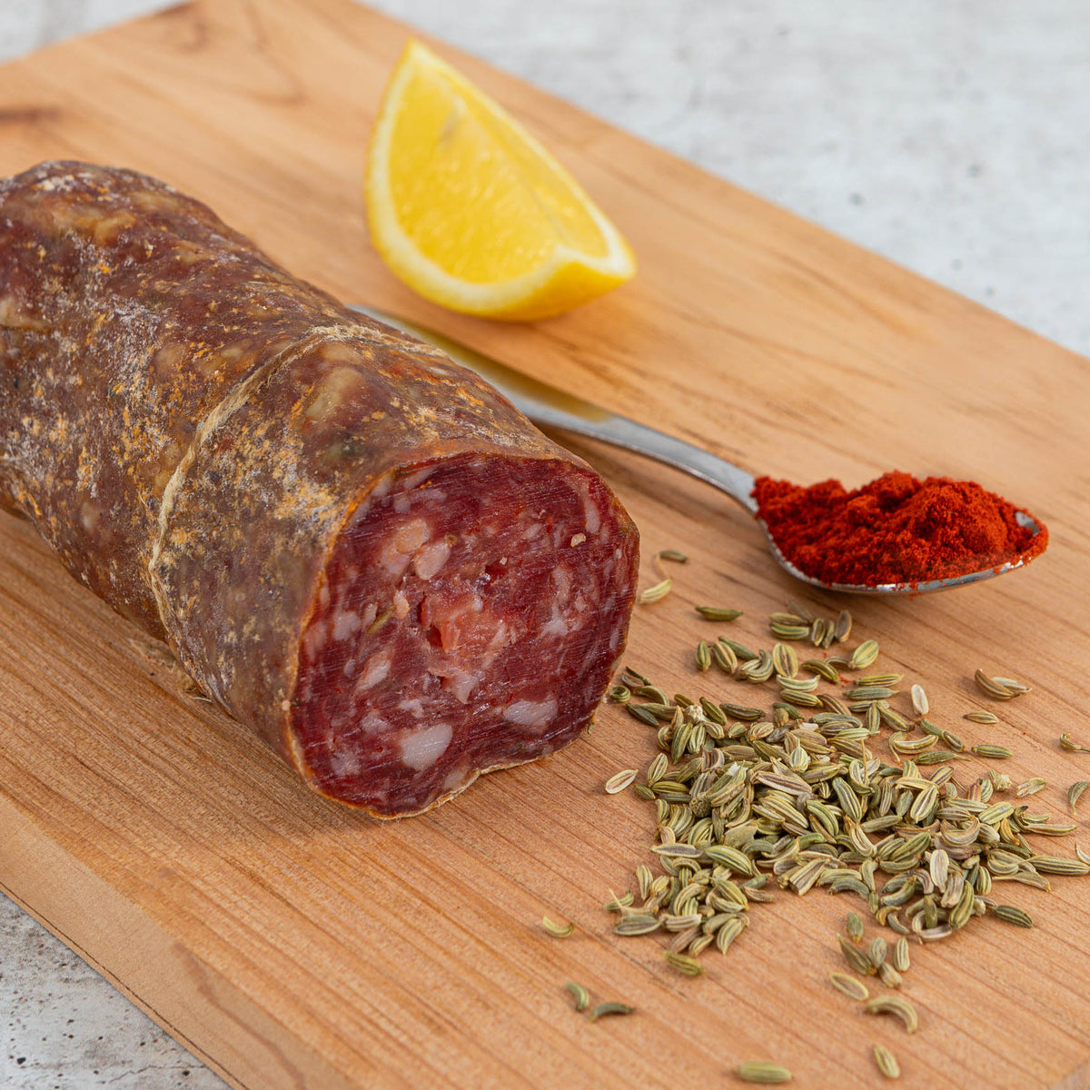 Fennel Salami - find out how we make this classic salami – SaltPig ...