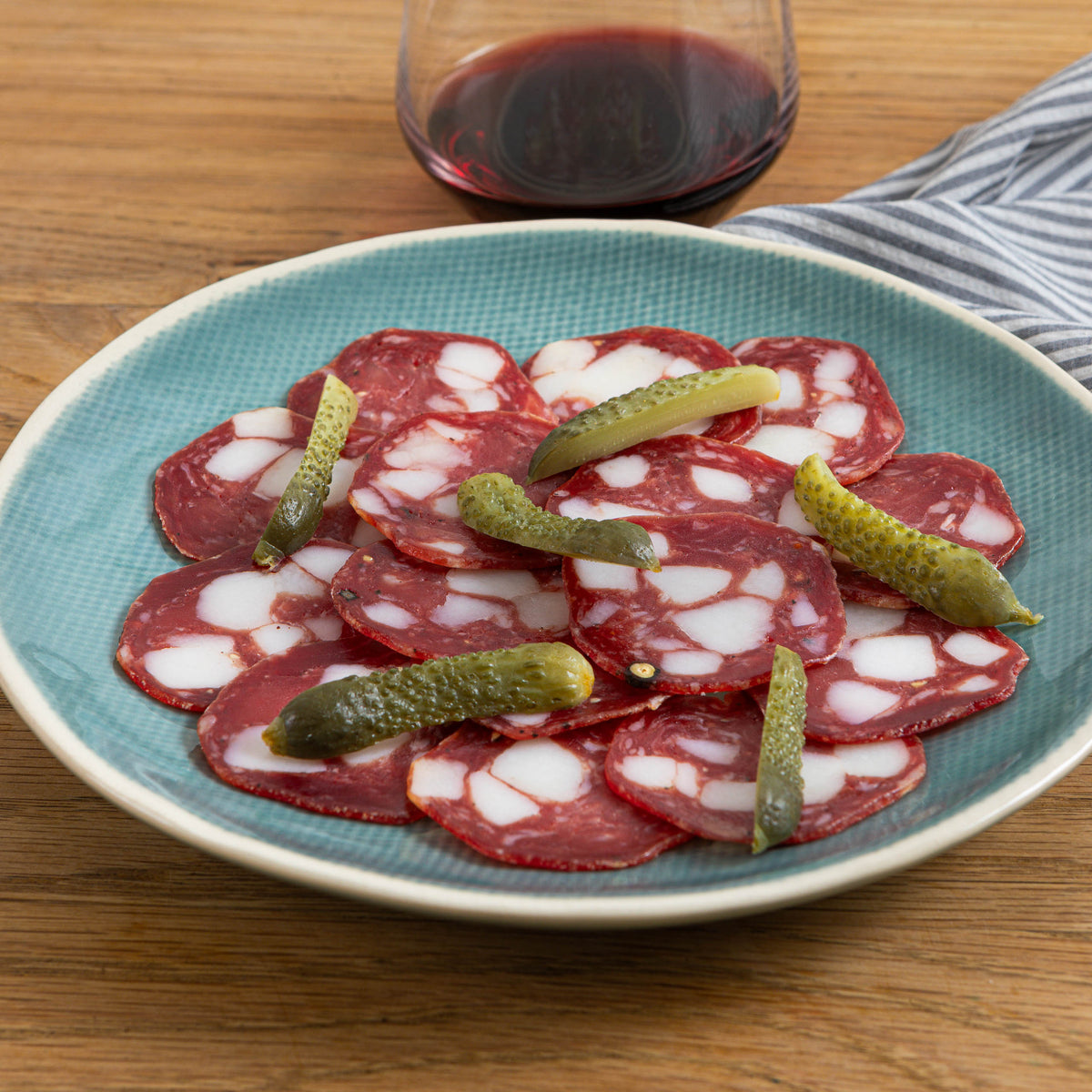 Discover our Garlic & Pepper Salami – SaltPig Curing Company